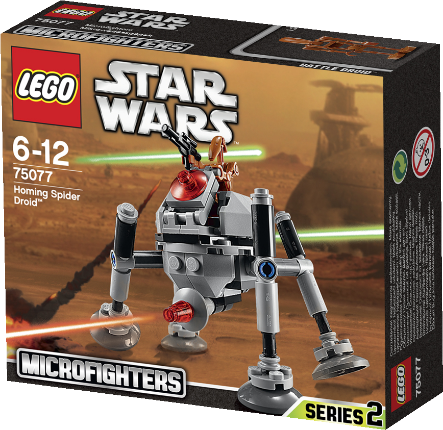 Download 75077 - Lego 75077 Star Wars Homing Spider Droid PNG Image ...