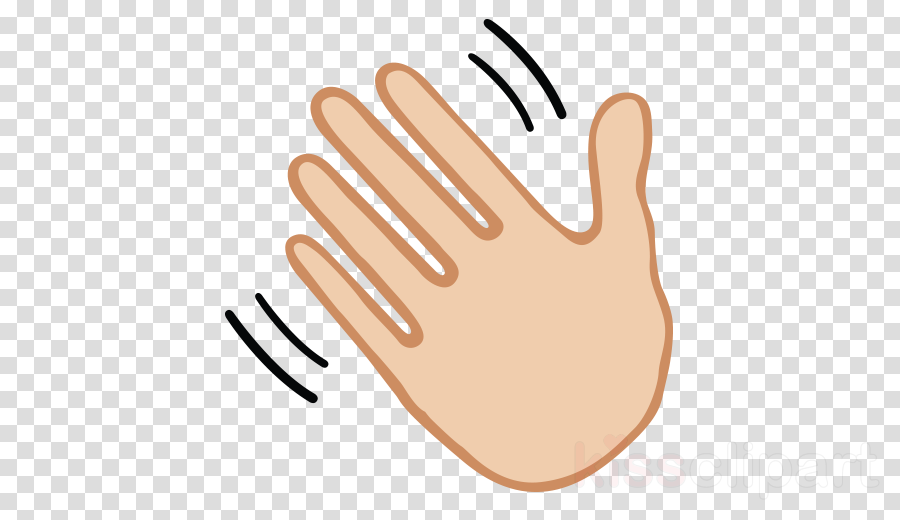 Hand Wave Clip Art