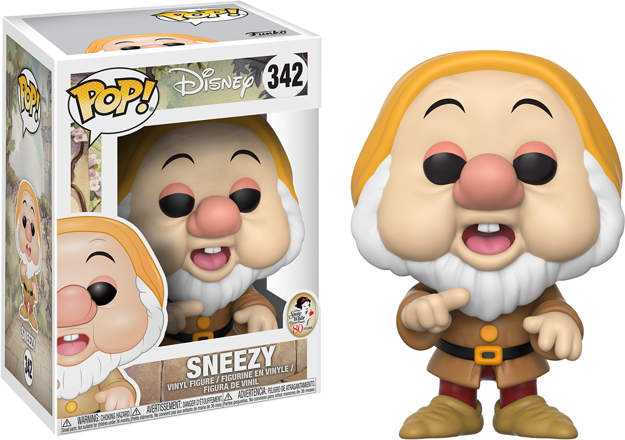 Download Snow White And Seven Dwarfs - Funko Pop Snow White Doc PNG ...