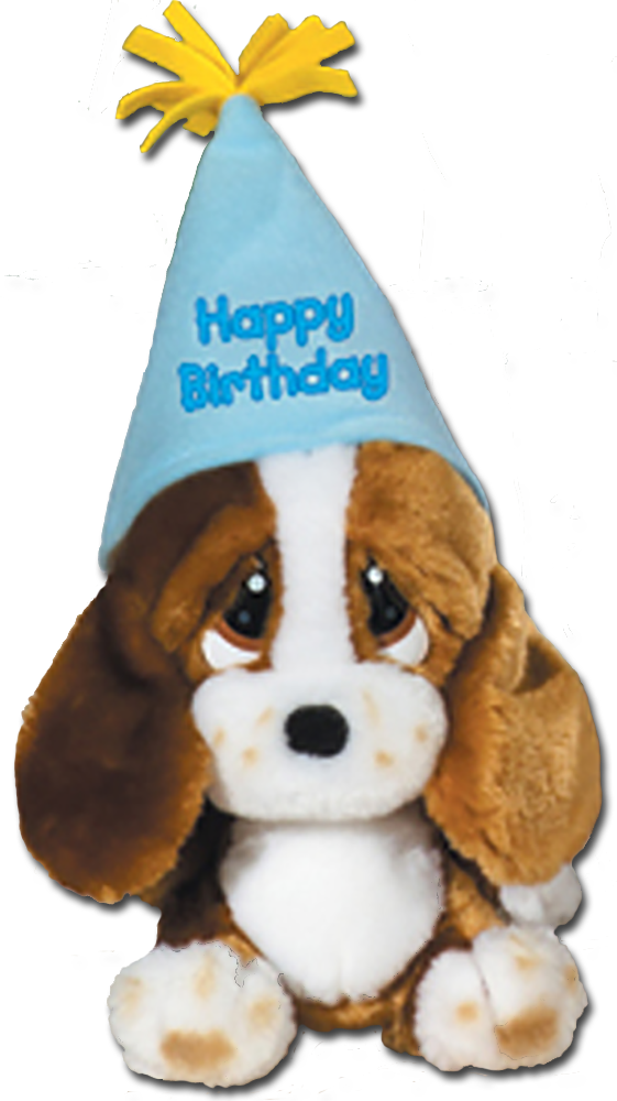 Download Happy Birthday Sad Sam Plush With A Blue Happy Birthday ...