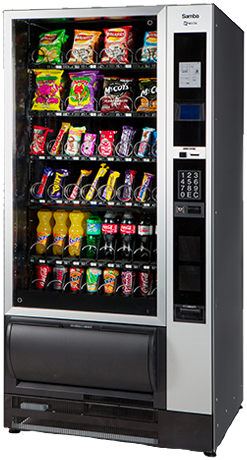 Download Samba Top Snack & Sweet Machine - Vending Machine Transparent ...