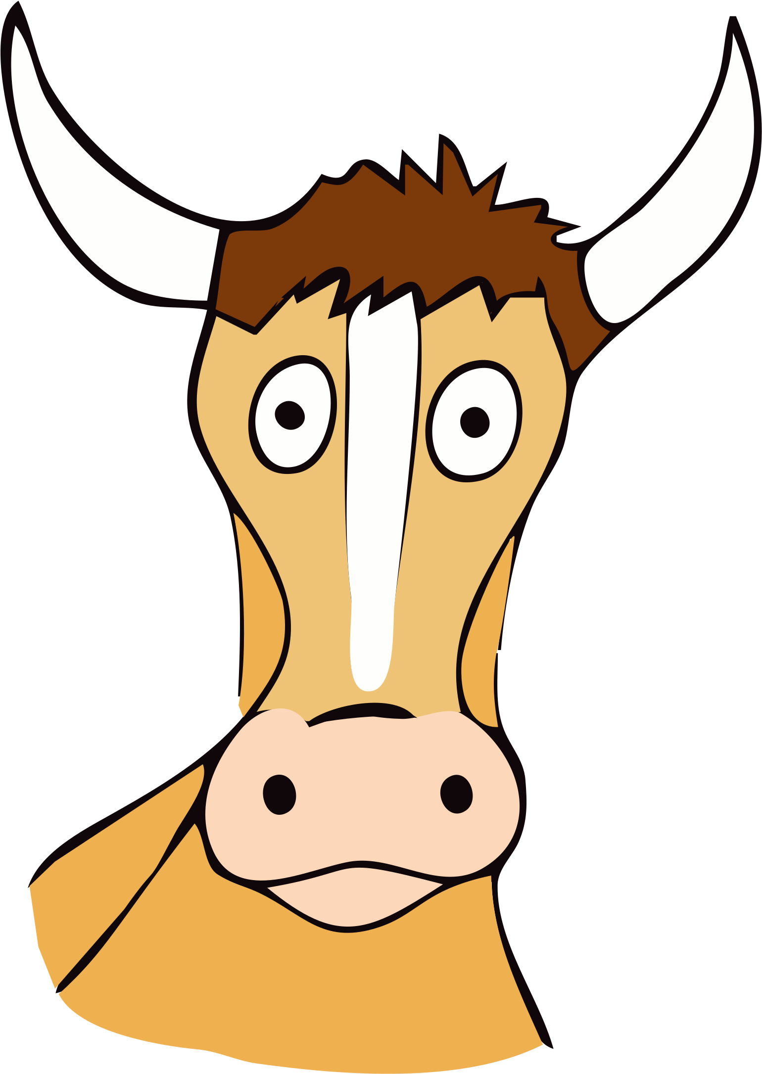 Download Open Clipart Cow - Bullsh: Or, That Bloody Cow PNG Image with ...