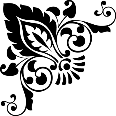 Download Corner Designs For Wedding Cards Png - Damask Corner PNG Image ...