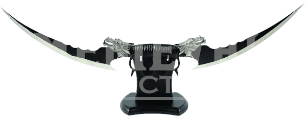 Download Double Bladed Dragon Knuckle Dagger - Blade PNG Image with No ...