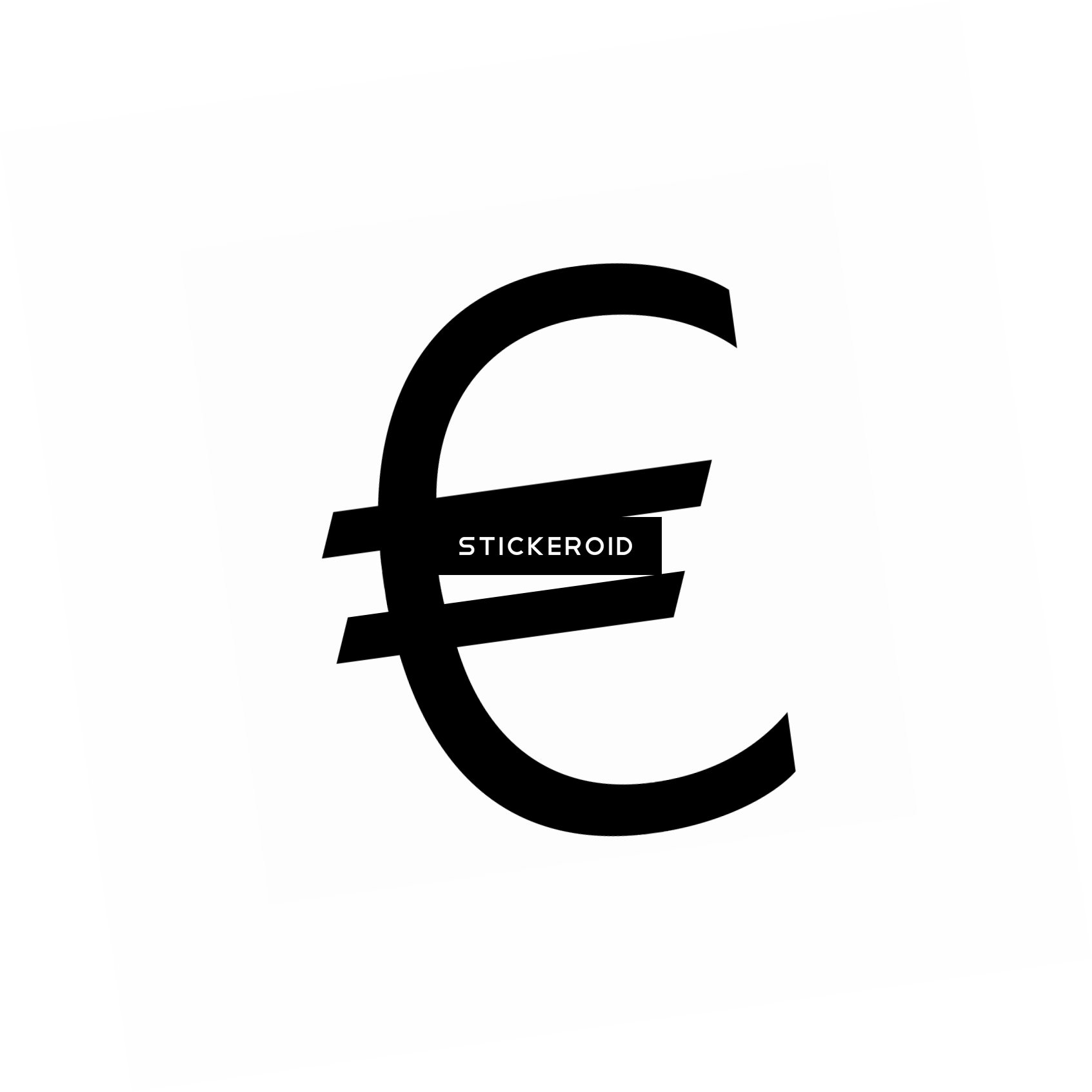 Download Euro Sign - Calligraphy PNG Image with No Background - PNGkey.com