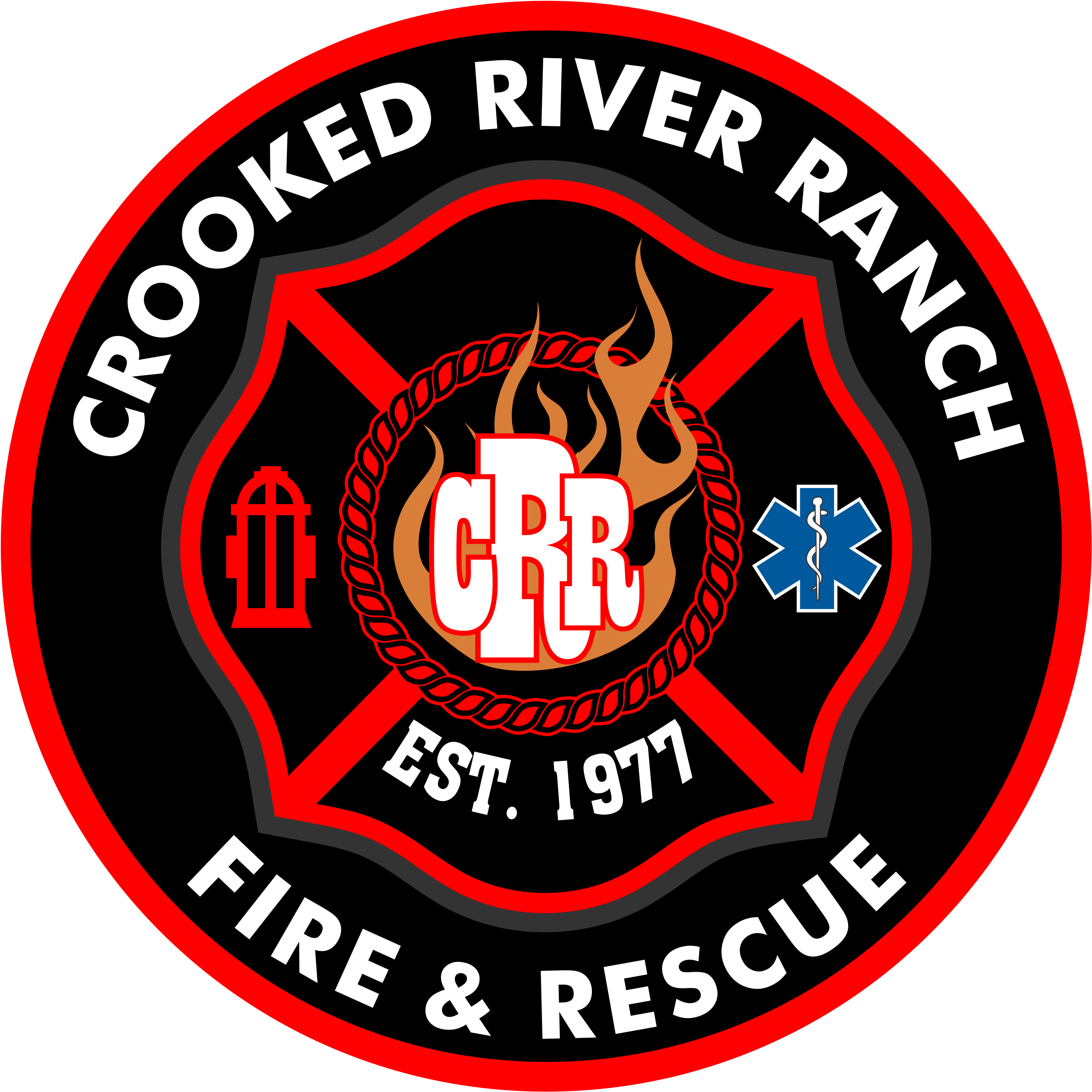Download Crr Fire & Rescue - Emblem PNG Image with No Background ...