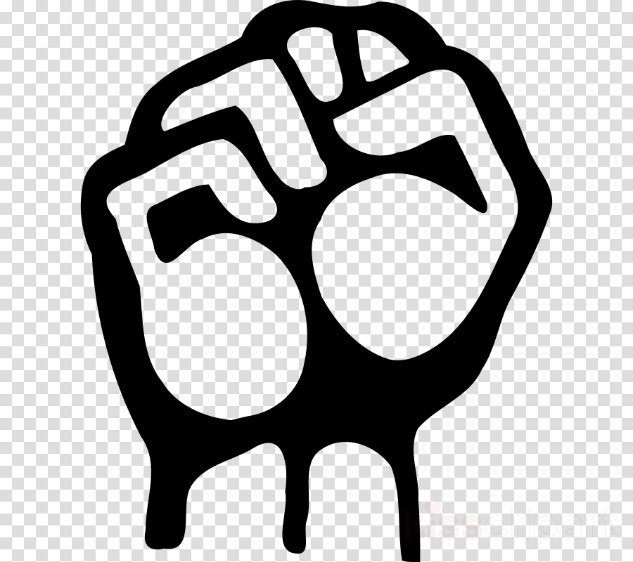 Raised Fist Png Clipart Raised Fist Clip Art - Transparent Background ...