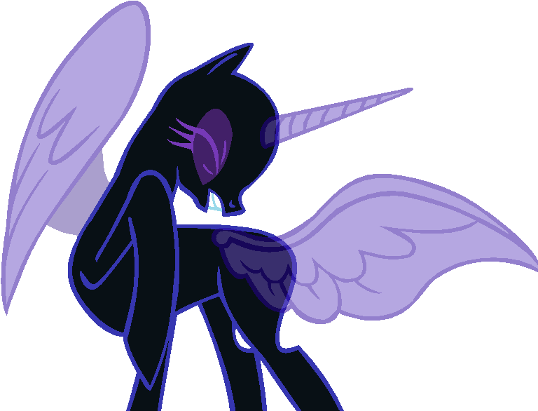 Mlp Base The Light - My Little Pony Nightmare Moon Base - Free ...