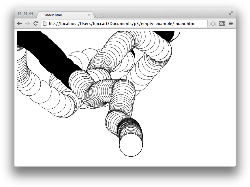 Download Canvas Has Multiple Circles Drawn On It Following The - P5js ...