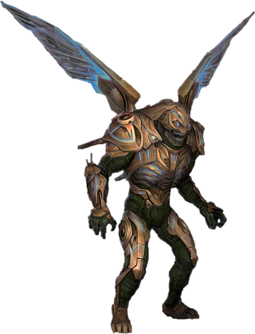 Download Parademon Transparent Background By Gasa979 - New Genesis PNG ...