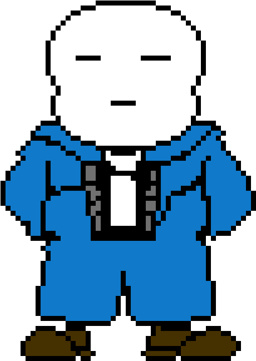 Sanstale Frisk Sprite - Undertale Sprite Fell Sans - Free Transparent ...