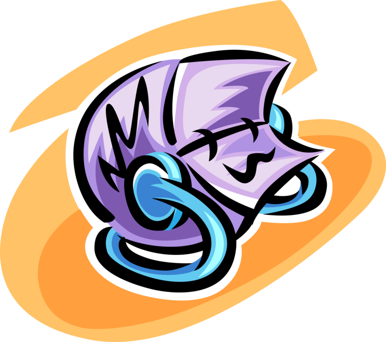 Vector Illustration Of Rolodex Rotating File Device - Graphic Design ...