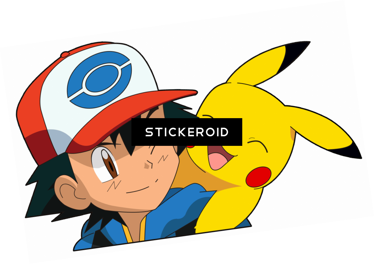 Download Pikachu Smiling Pokemon - Ash And Pikachu Png PNG Image with ...