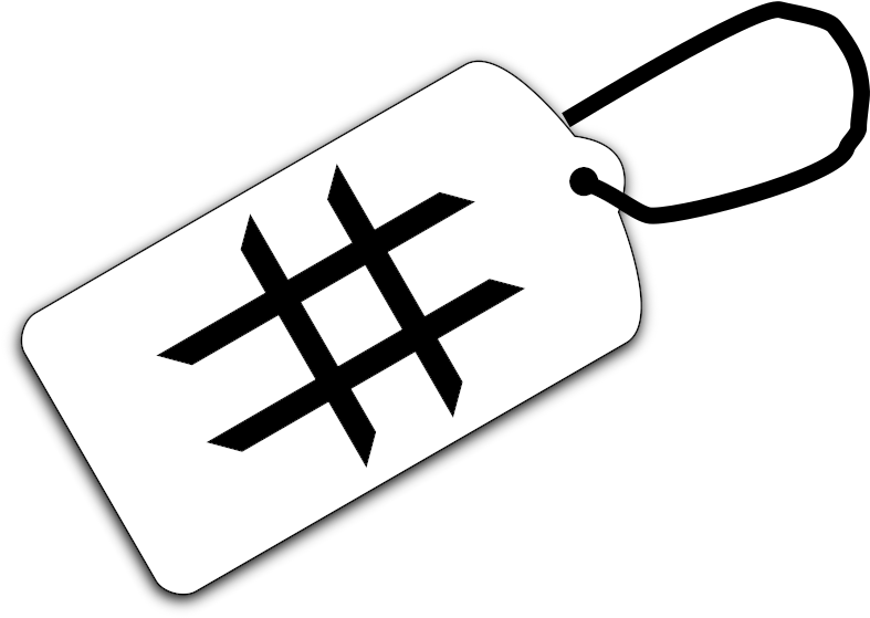 Download This Png File Is About Hashtag , Tag , Hash - Cross PNG Image ...