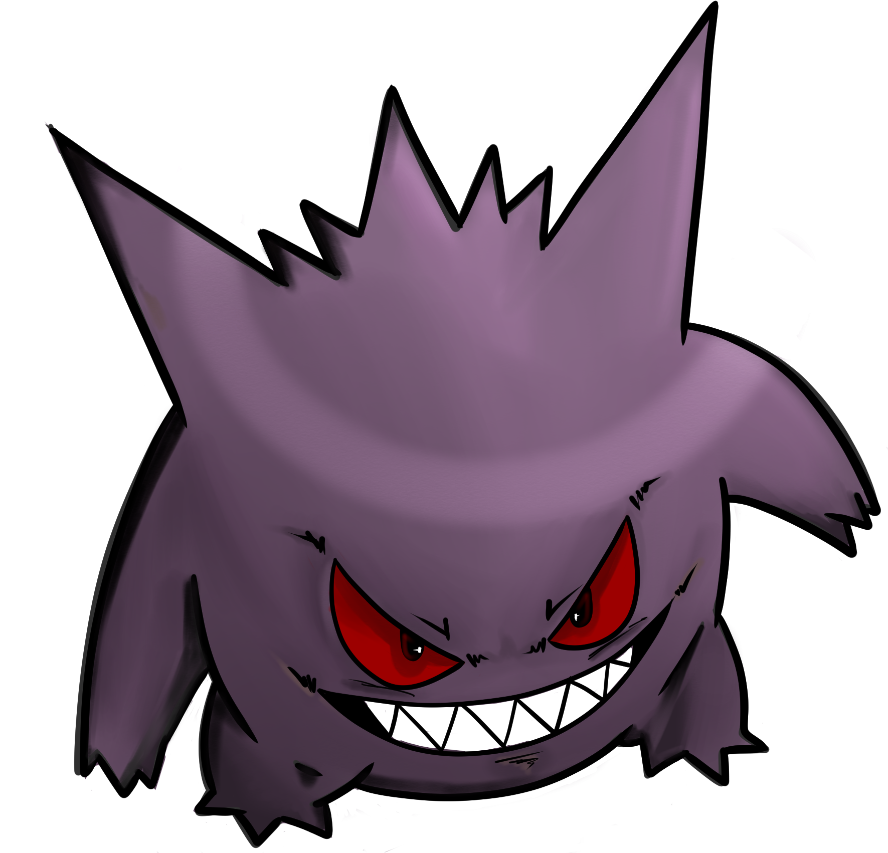 Download ゲンガー Gengar - Gengar PNG Image with No Background - PNGkey.com