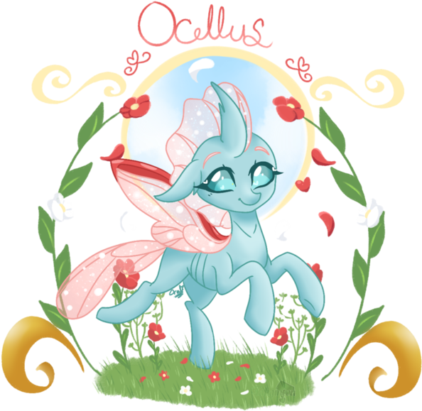 Download Pony - Ocellus Mlp Art PNG Image with No Background - PNGkey.com