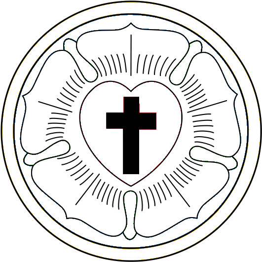 Download Lutherrose - Malvorlage - Lutheran Rose Clipart PNG Image with ...