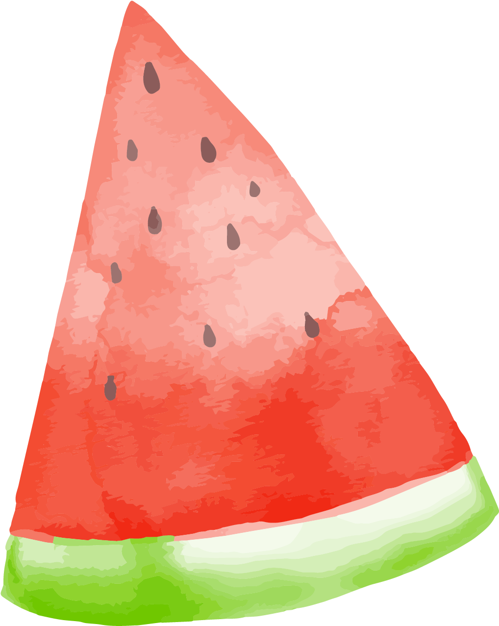 Cartoon Watermelon - Vector Graphics - Free Transparent PNG Download ...