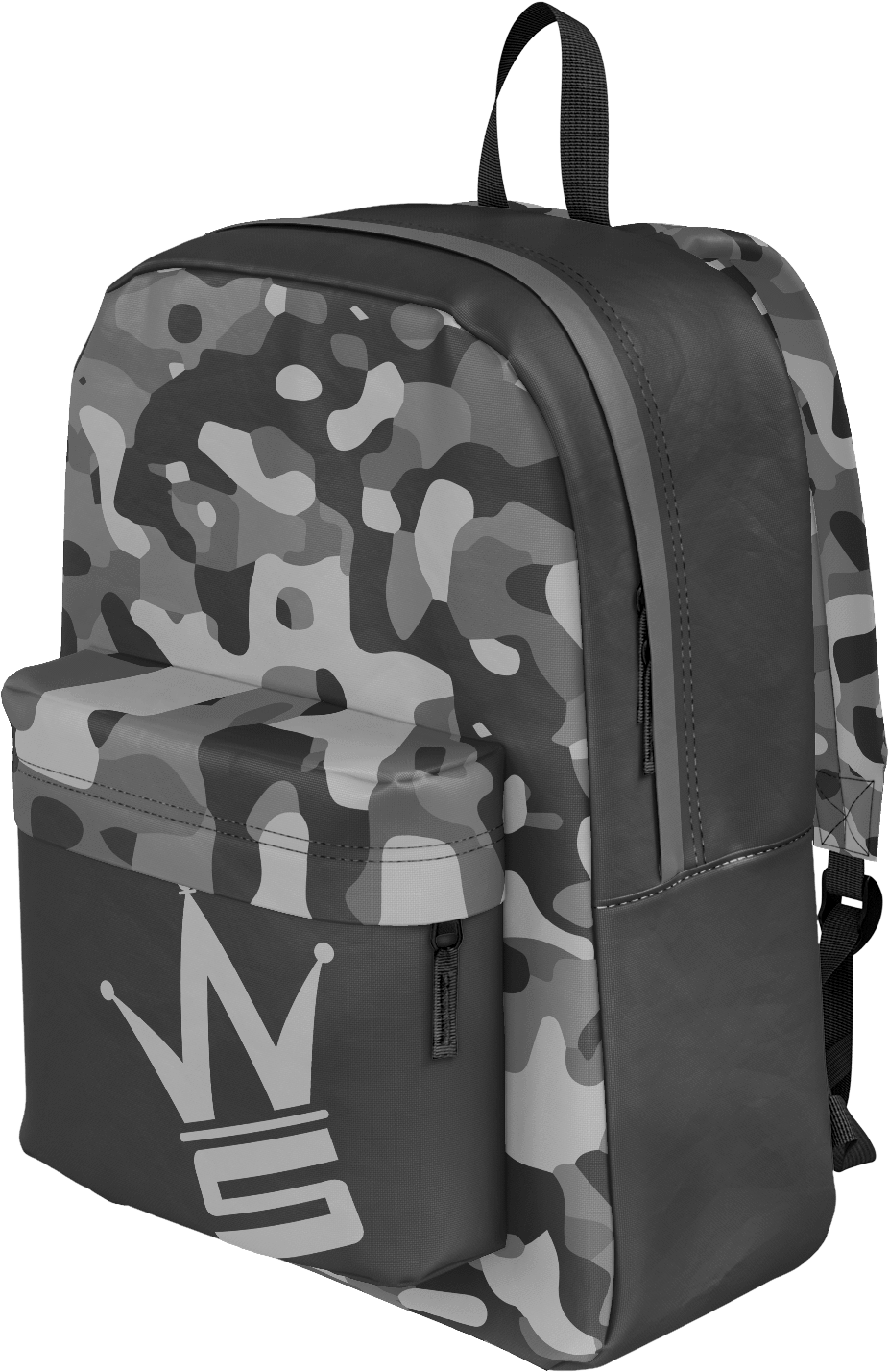Download Gray Camo Backpack Gray Camo Backpack - Camo Print Note Cards ...