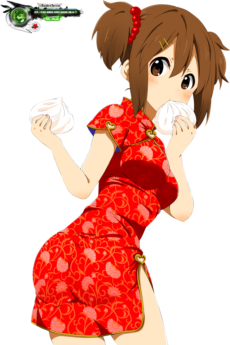 Download 41229709 K-on Hirasawa Yui Cute China Dr - Yui Hirasawa Render ...