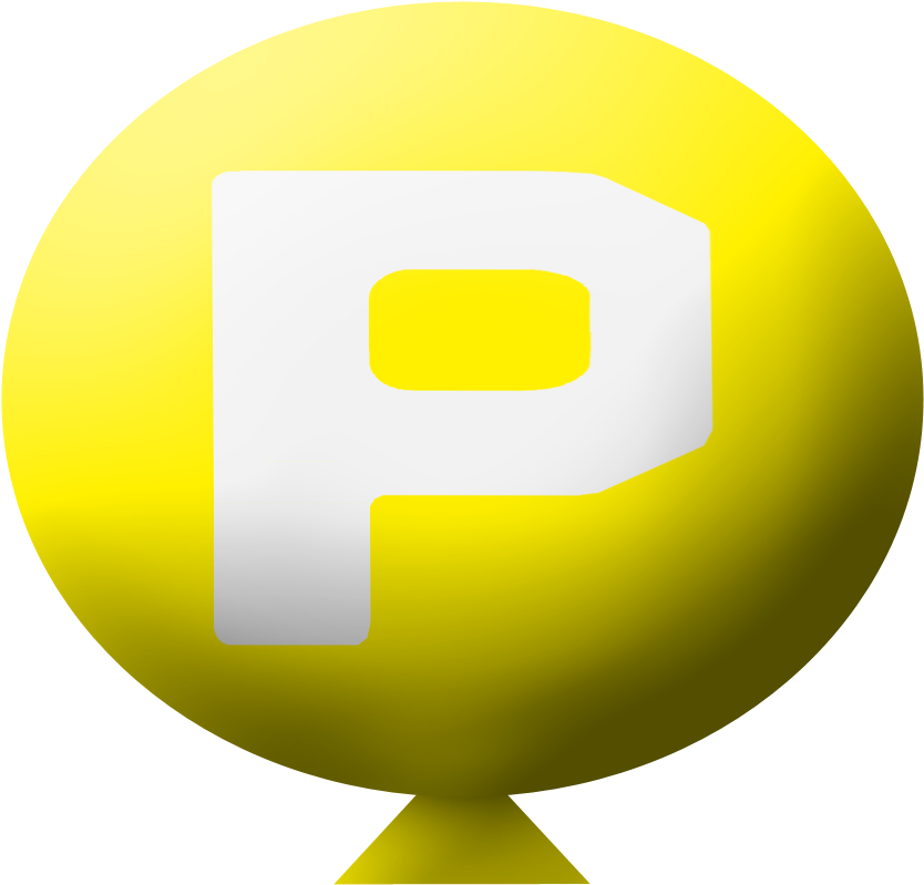 P-balloon - P Balloon Power Up - Free Transparent PNG Download - PNGkey
