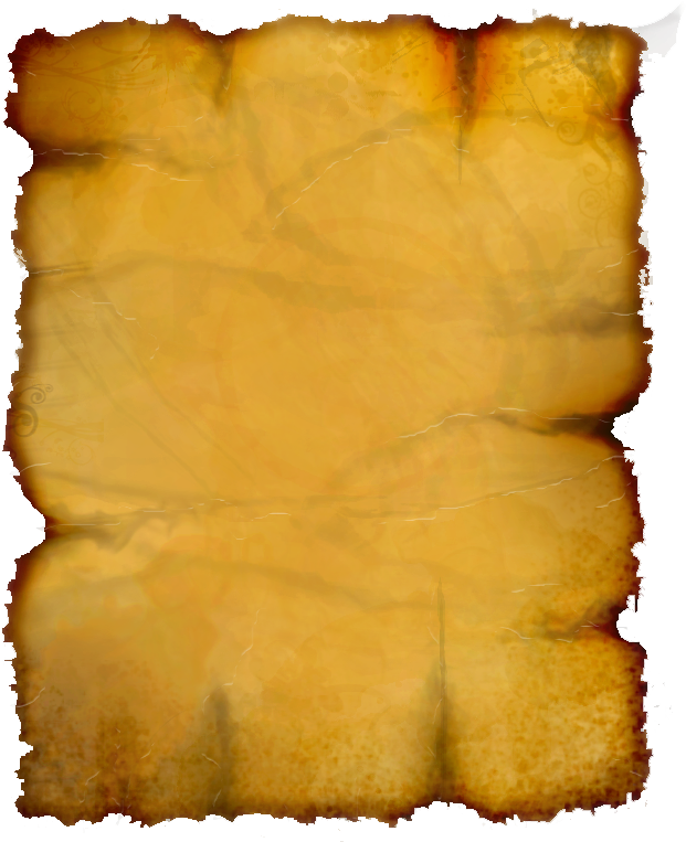 Yellow Scroll Book Burned - Burned Papaer Png - Free Transparent PNG ...