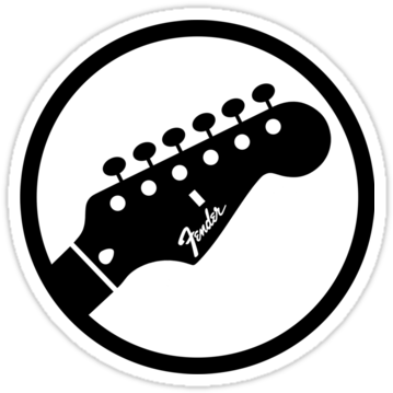 Fender Sticker - Free Transparent PNG Download - PNGkey
