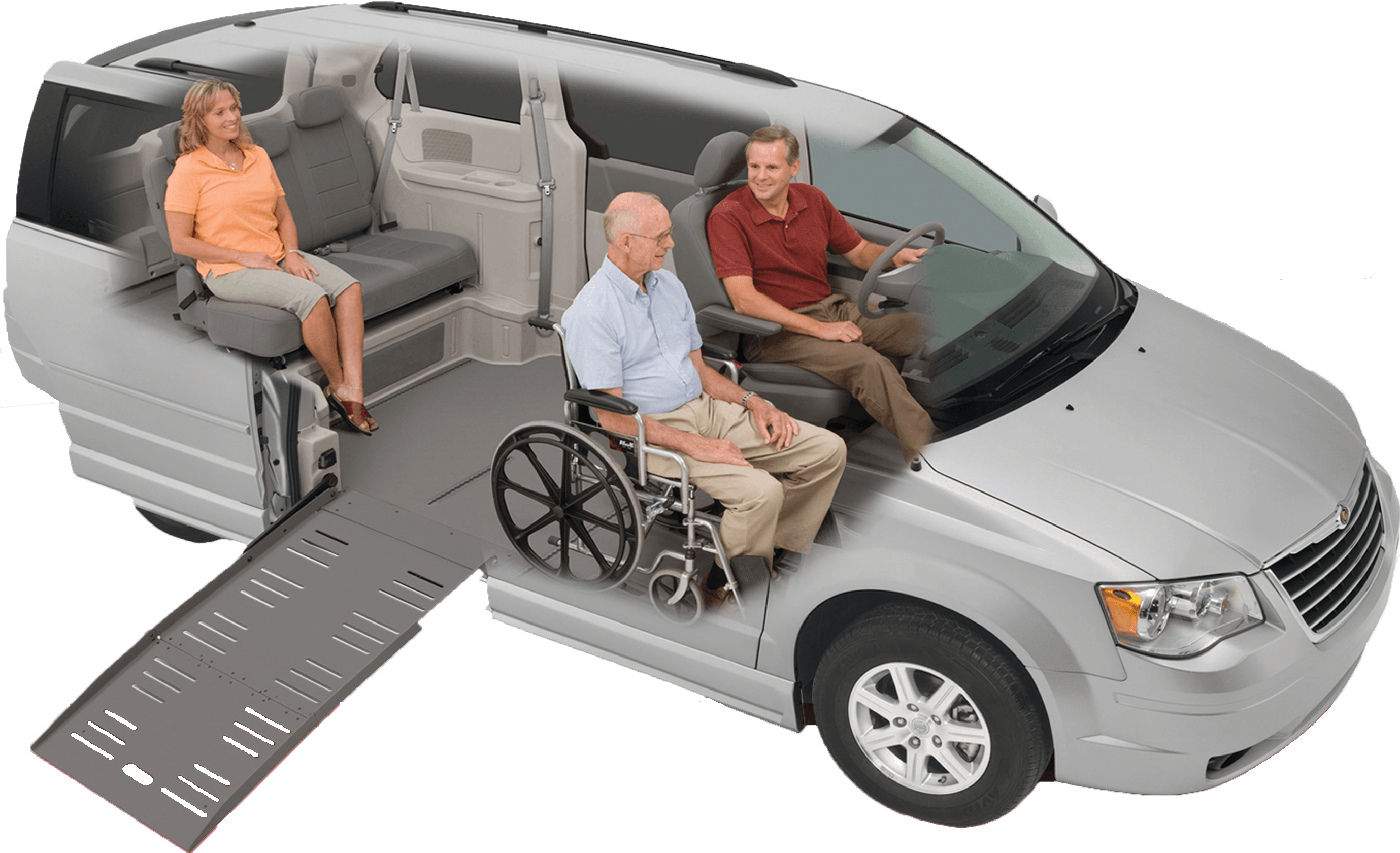 Transit Connect Wheelchair-van - Wheel Chair Van - Free Transparent PNG ...