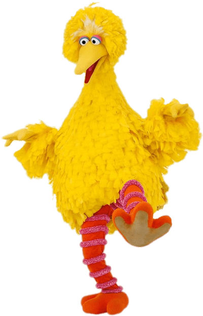 Download Sesame Street Big Bird On One Leg - Big Bird Sesame Street PNG ...
