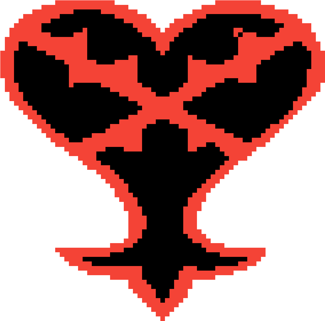 Heartless - Kingdom Hearts Heartless Symbol Tattoo - Free Transparent ...