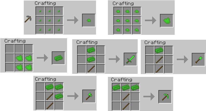 In The First Picture, The Stone Pickaxe Represents - Minecraft - Free ...