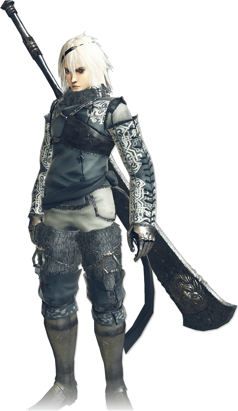 Download Nier Replicant Main Character PNG Image with No Background ...