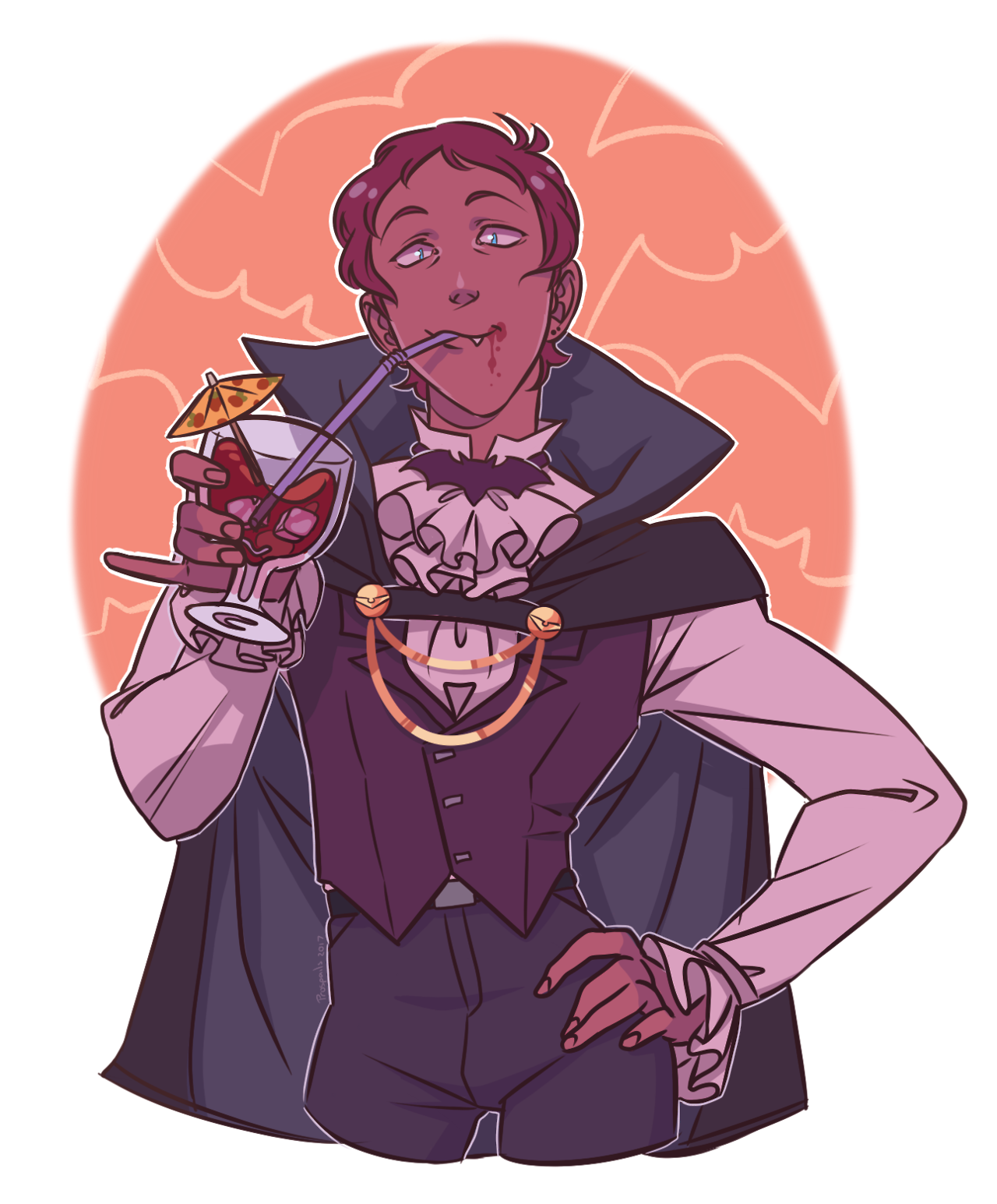 Download “ ☆ Happy Halloween ☆ ” - Vampire Lance PNG Image with No ...