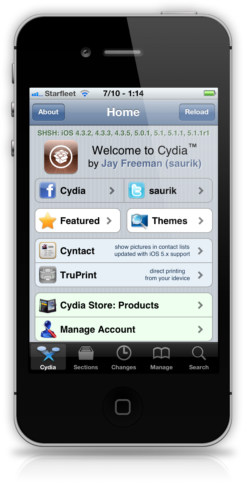 Download Cydia On The Iphone - Winterboard Ipod Touch PNG Image with No ...