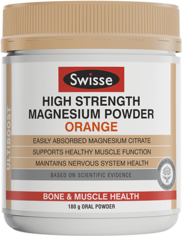 Download Bones, Joints & Muscles - Swisse Magnesium Powder PNG Image ...
