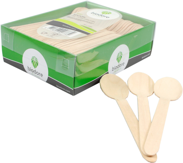 Download Biodore® Spoon, Wood, 165mm, PNG Image with No Background ...