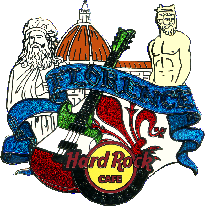 Download Core City Logo Guitar - Hard Rock Cafe Logos PNG Image with No ...