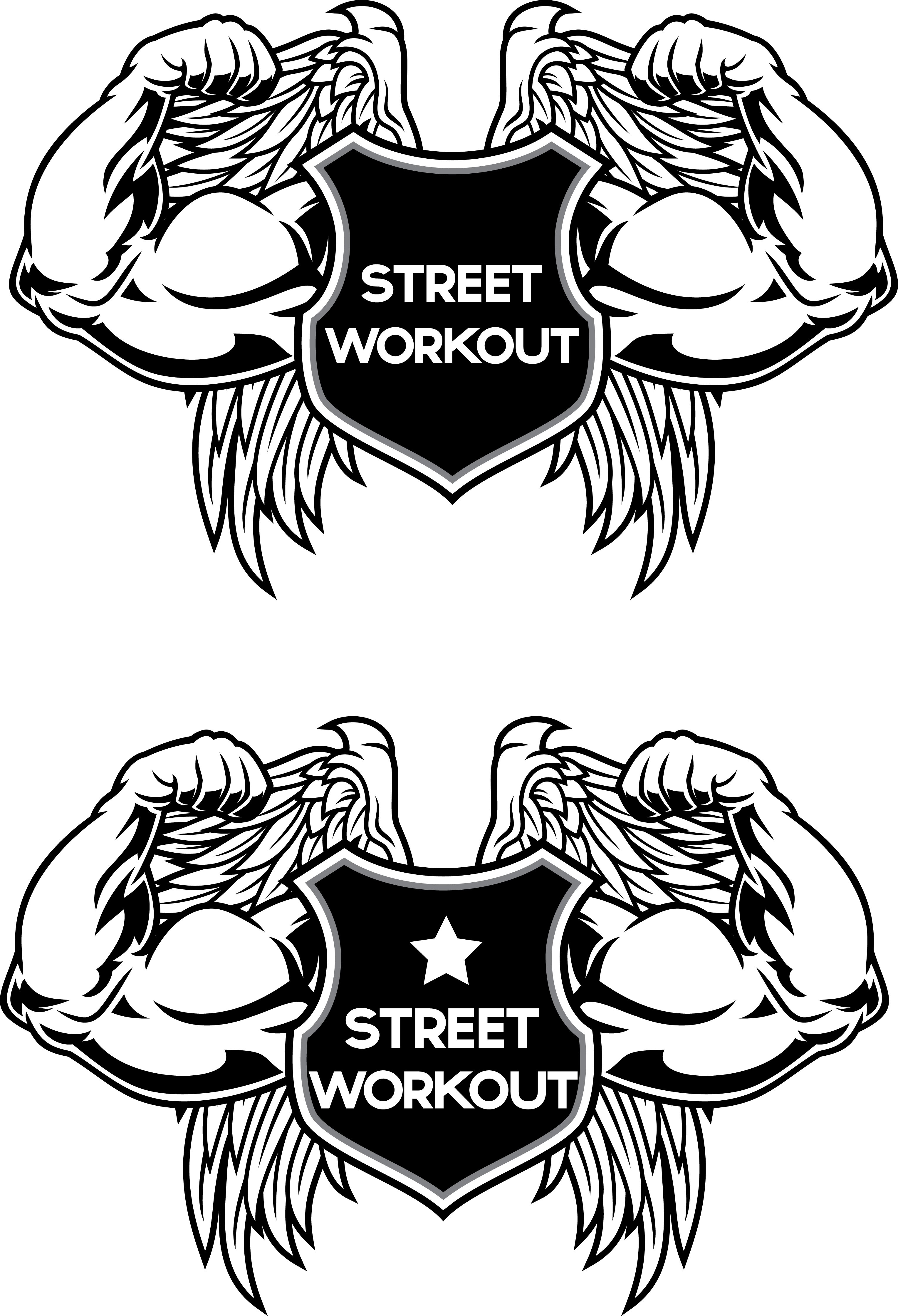 Workout Logo Vector - Street Workout Logo Png - Free Transparent PNG ...