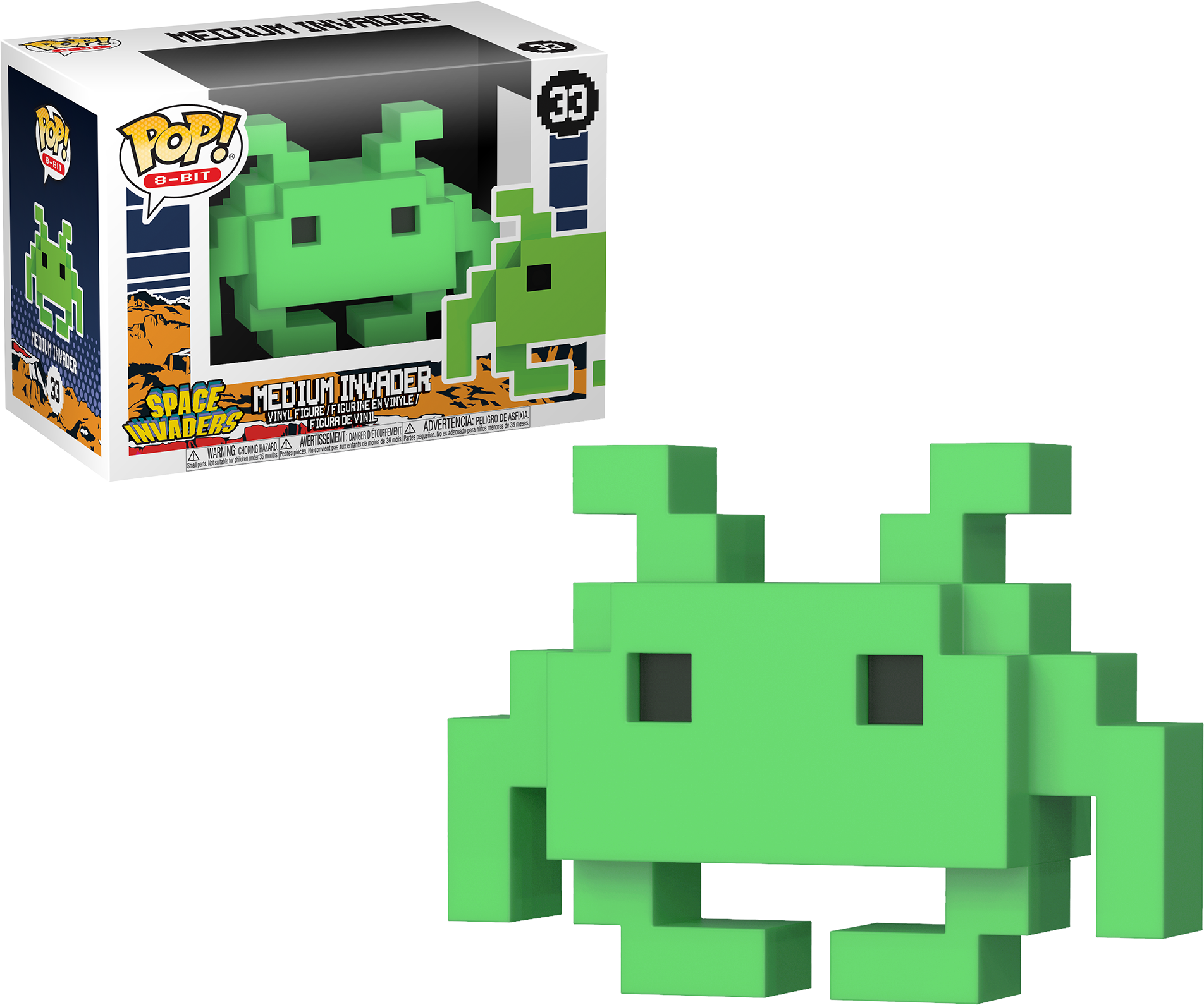 Download Pop Figure Space Invaders Md Invader 8-bit - Space Invaders ...