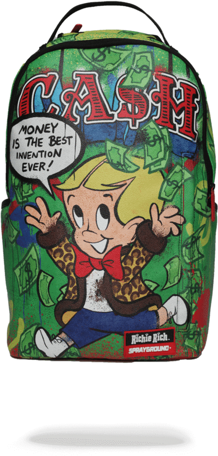Download Previous - Sprayground Cash Backpack PNG Image with No ...