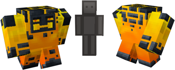 Download Behemoth Of Blaziness - Minecraft Nether Banished Skin PNG ...