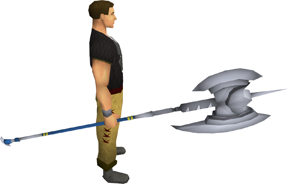 Purified Halberd Rs3 - Free Transparent PNG Download - PNGkey