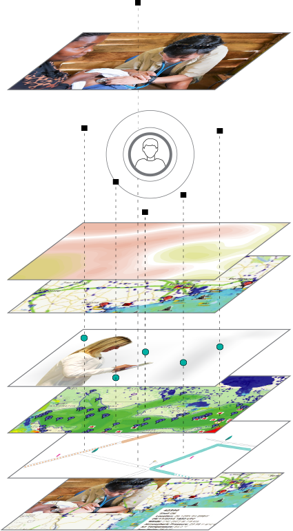 Download Icon-collage - Geographic Information System PNG Image with No ...