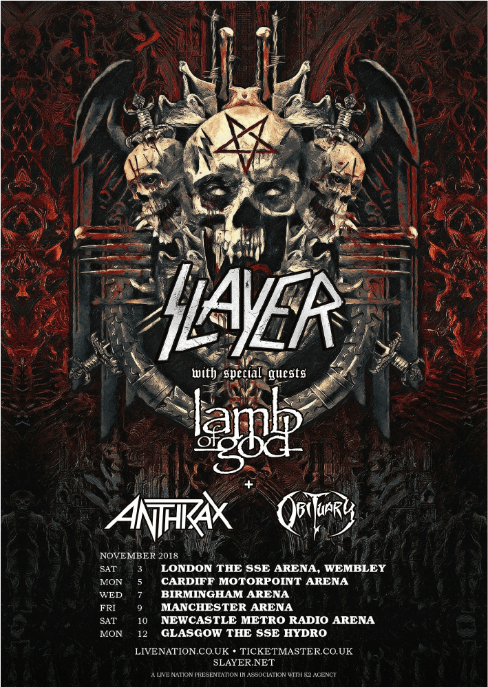 Download Read More - Slayer Lamb Of God Anthrax Testament Napalm Death ...