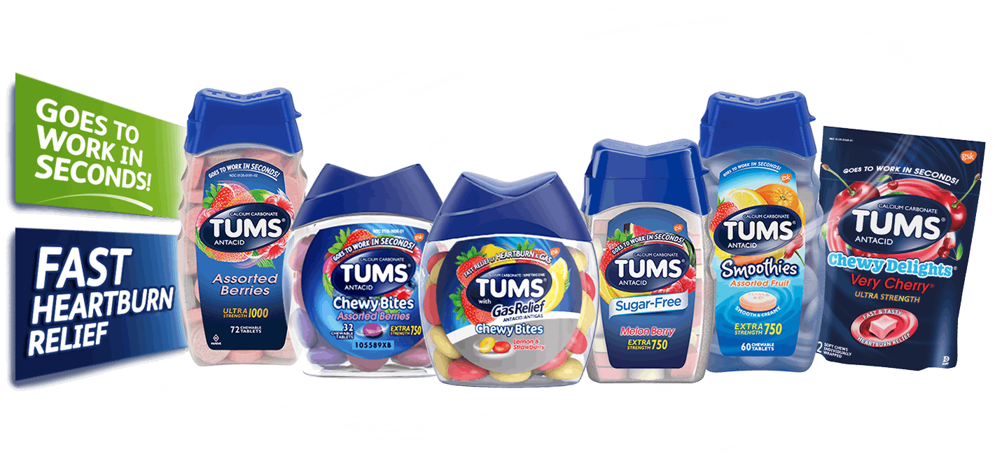 Download Tums® Antacids Products - Toms Heartburn PNG Image with No ...