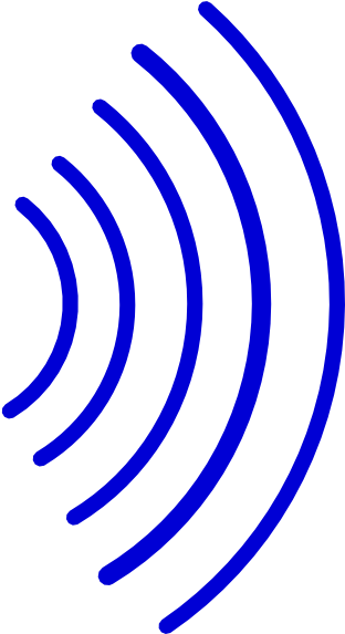 Download Radio Waves Art At Clker Com Vector - Radio Wave PNG Image ...