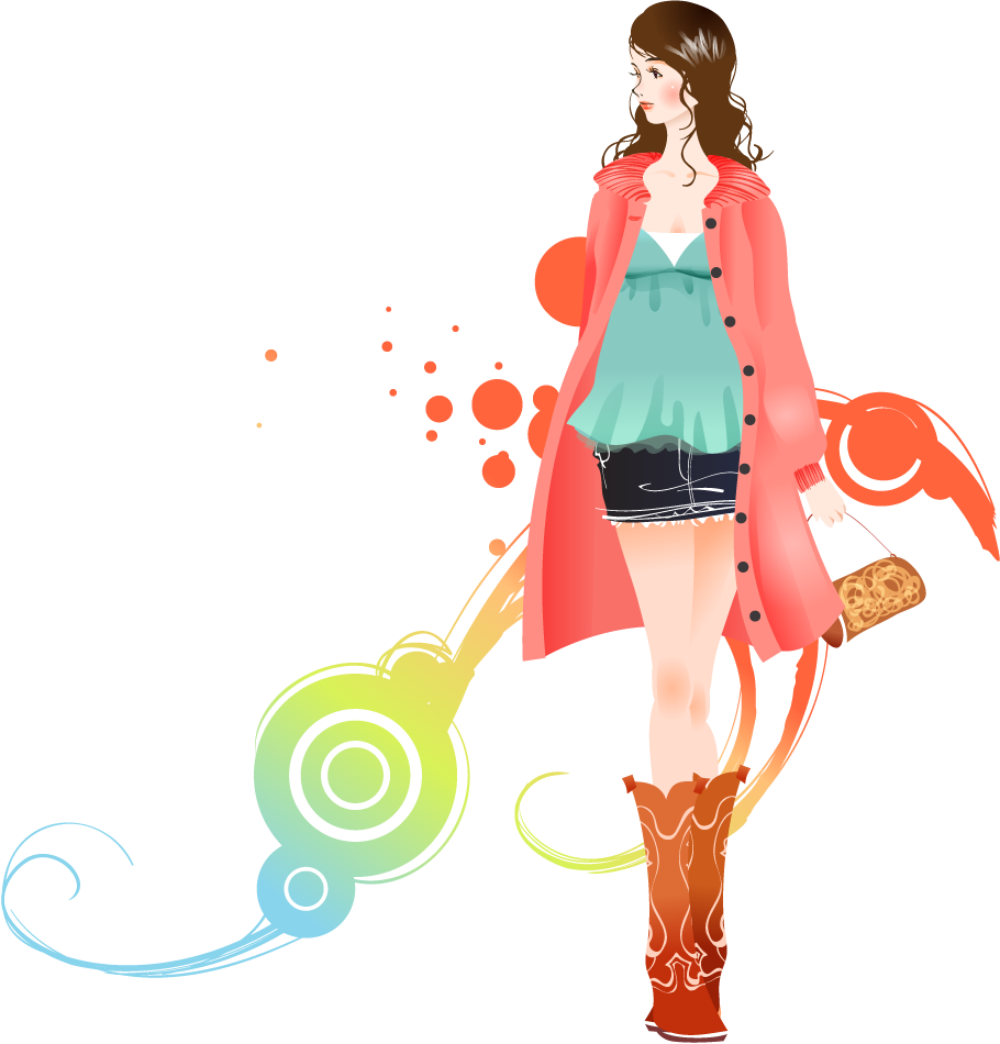 Download Download Fashion Girl Transparent Background Hq Png - Fashion ...