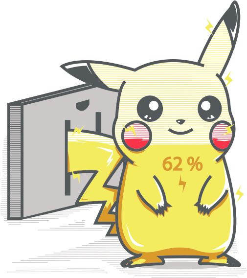 Charging Pikachu T Shirt Pokemon, Pokemon Memes, Cute - Pikachu ...