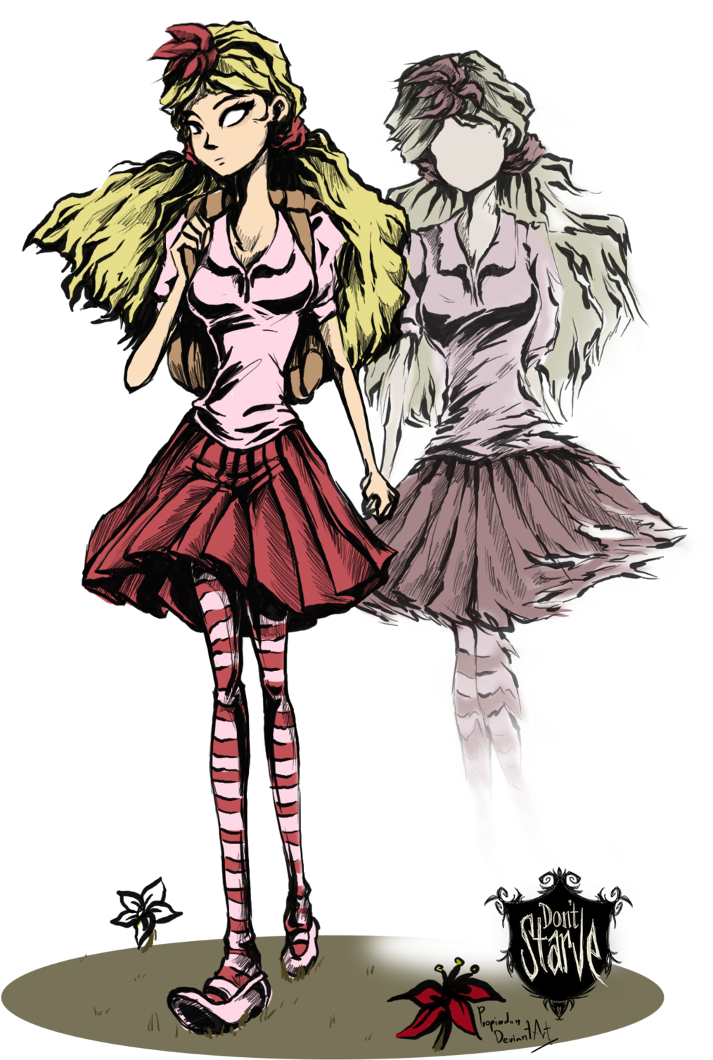 Download Don't Starve Wendy Abigail By Propimol - Dont Starve Together ...