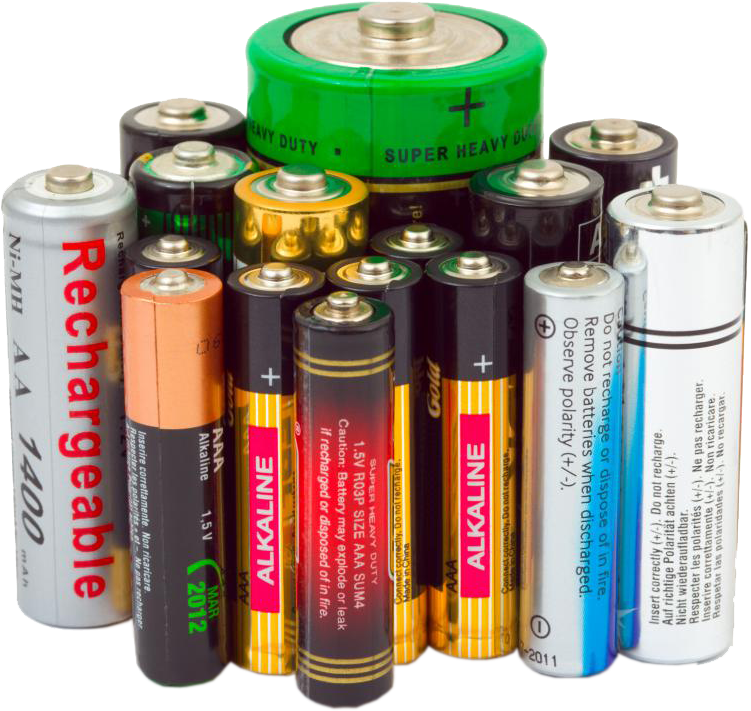 Batteries Png - Mercury Containing Devices - Free Transparent PNG ...
